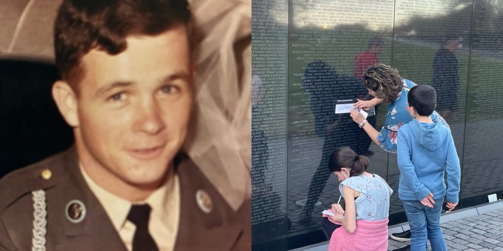 I was named after my mom’s first husband who died in war. I’m proud to ...